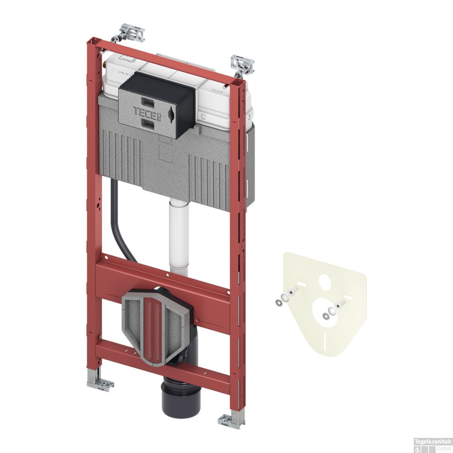 TECE Set 01 Basic Pro Randloos met TECE Drukplaat